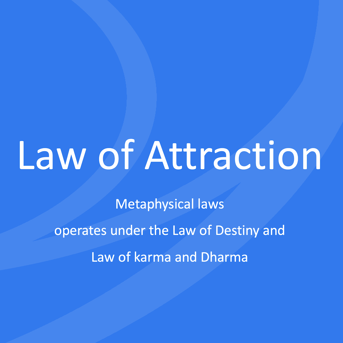 What is the Law of Attraction? | Metaphysical Laws | Lead a Normal Life