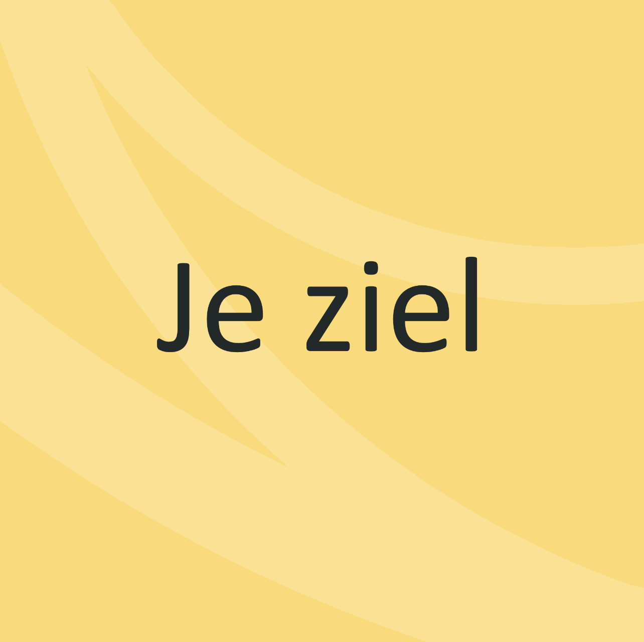 Je ziel | Lead a normal life