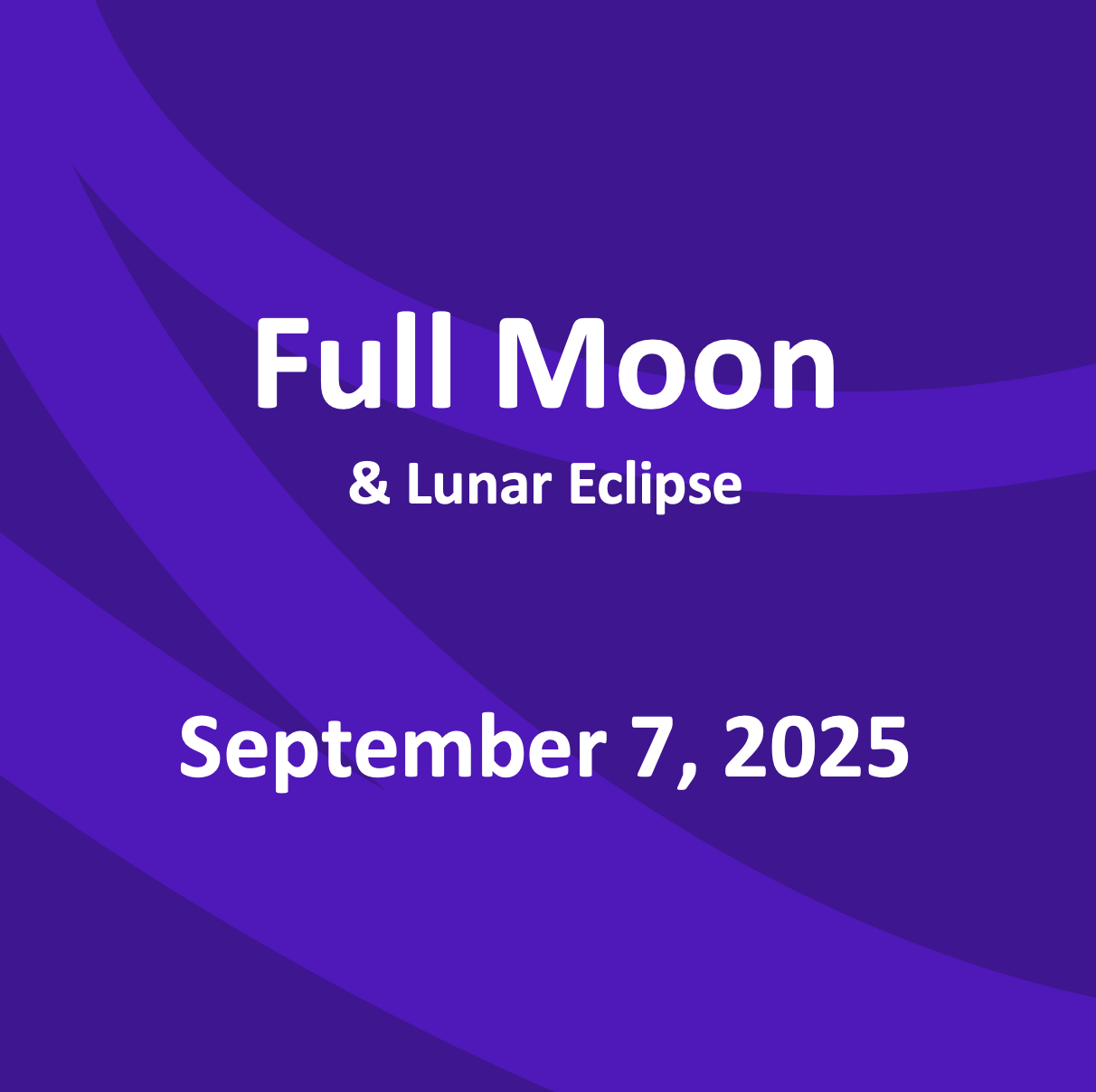 Volle maan & maansverduistering in Vissen | 7 september 2025 | Lead a ...